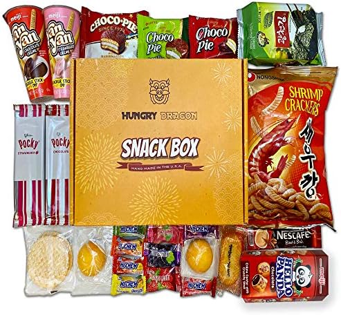 Asian candy box (24 count kit) Korean snacks box, Variety of cookies ...