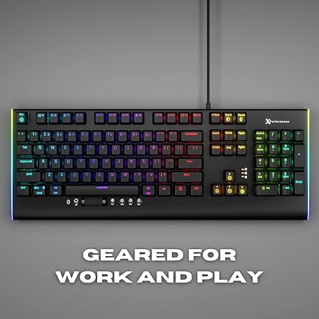 Mua X9 RGB Mechanical Keyboard Gaming - Full Size USB Wired Mechanical ...