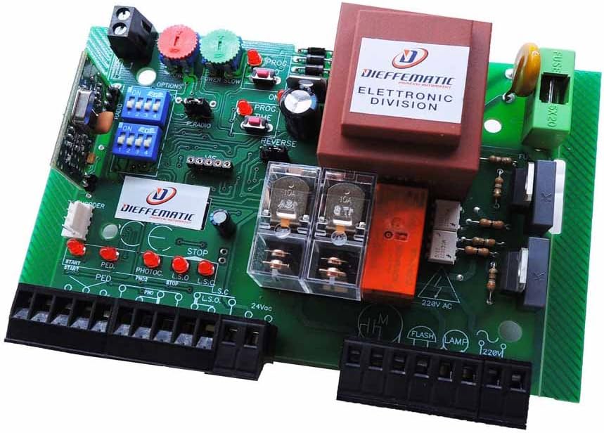 CENTRALE CENTRALINA COMANDO SCHEDA SCORREVOLE 230V CANCELLO BFT MIZAR 6 ALPHA #1: Amazon.it: Fai ...