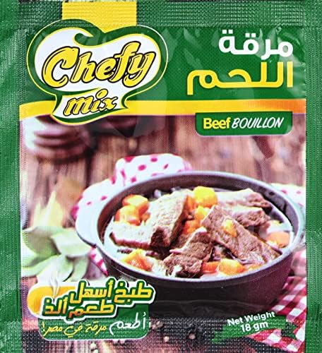 Chefy Mix Beef Bouillon 18 gm price in Egypt | Amazon Egypt ...