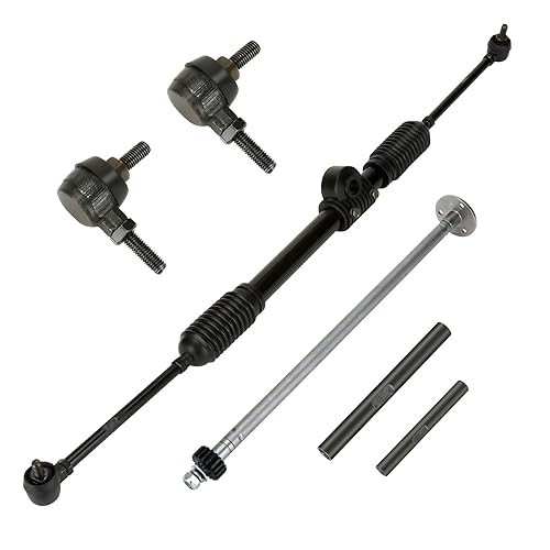 Steering Gear Assembly Compatible with Coleman KT196 Go Kart 196cc 6 ...