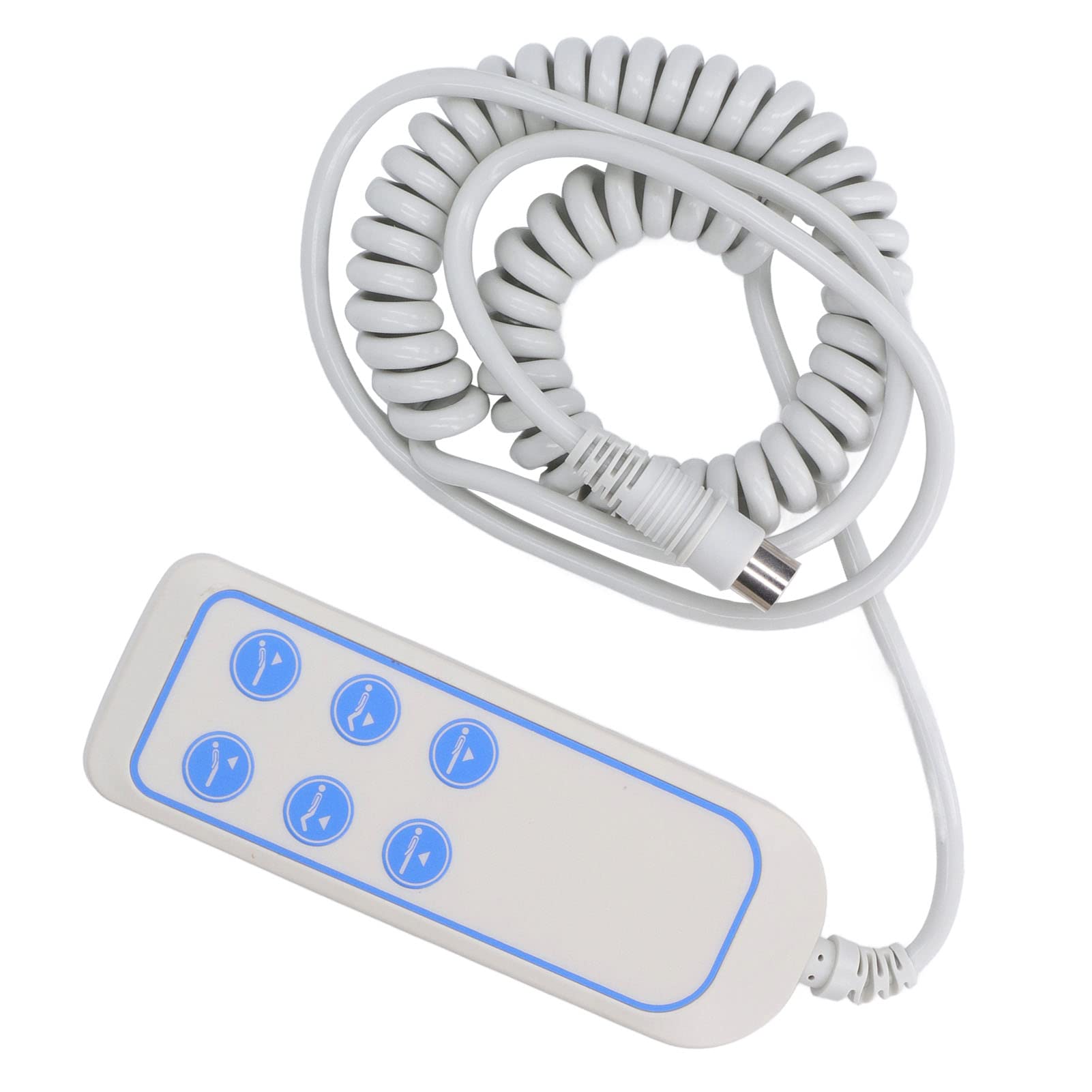 FAUOSWUK Lift Chair Remote Replacement, 8 Pin 6 Button Hand Remote ...