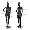 Black Female Mannequin Full Body Mannequins Torso Dress Form Sewing ...