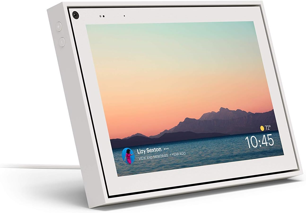 Portal White 10" from Facebook. Smart, Hands-Free Video Calling with ...