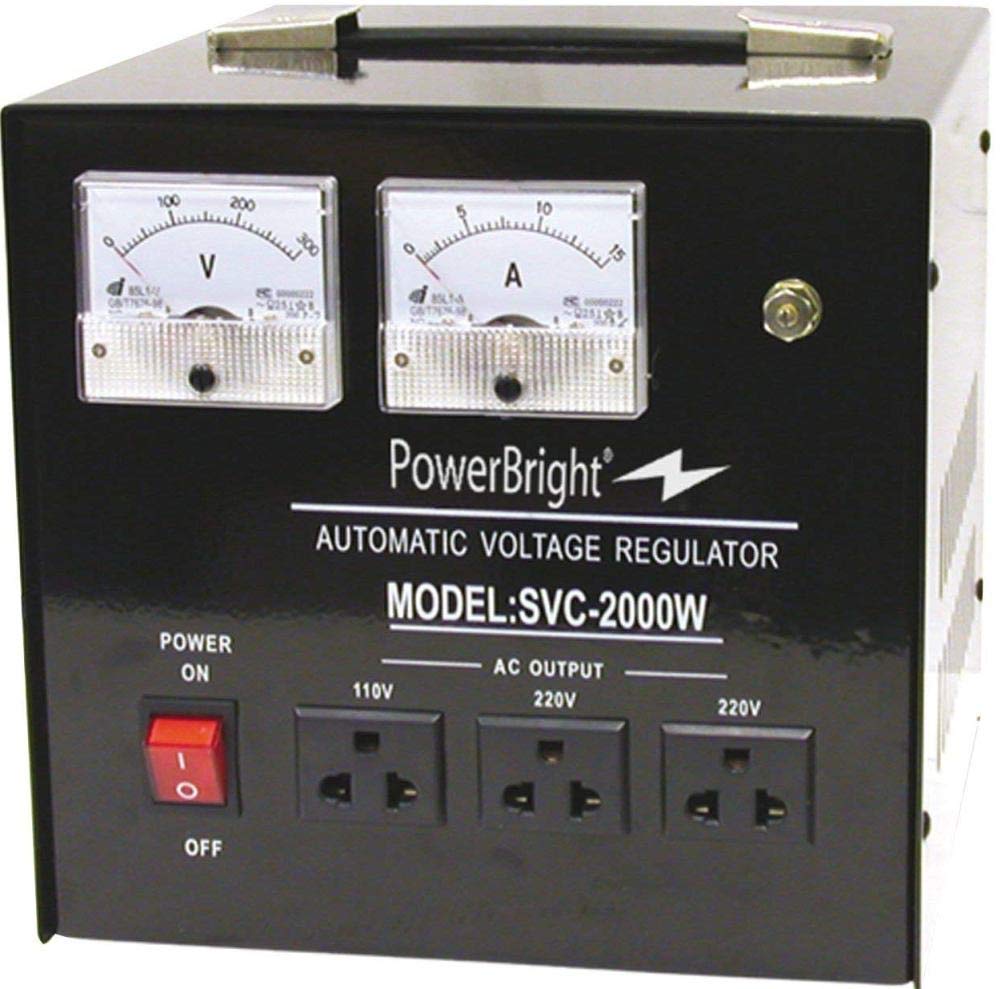 Replacement Parts 2000 Watts PowerBright SVC2000 Voltage Regulator ...