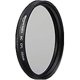 Amazon.com : Amazon Basics Circular Polarizer Camera Lens Filter - 52 ...
