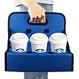 Amazon.com: Boczif Cup Caddy Portable Drink Carrier or Cans Reusable, 6 ...
