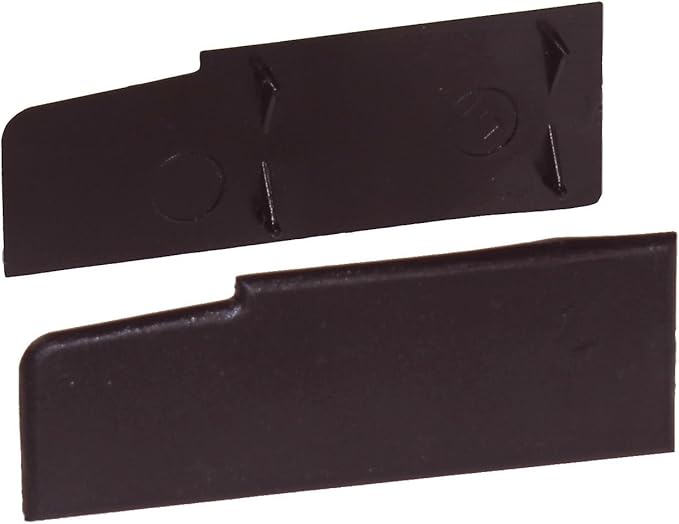 85mm x 1.35m Grey UPVC Plastic External Stub Window Sill with 2 End ...