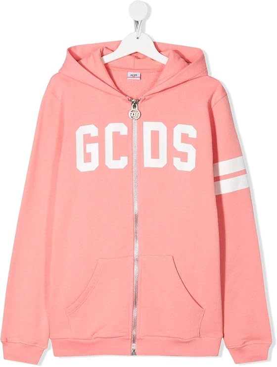 GCDS Luxury Fashion Ragazza 022520042 Rosa Cotone Felpa | Primavera ...