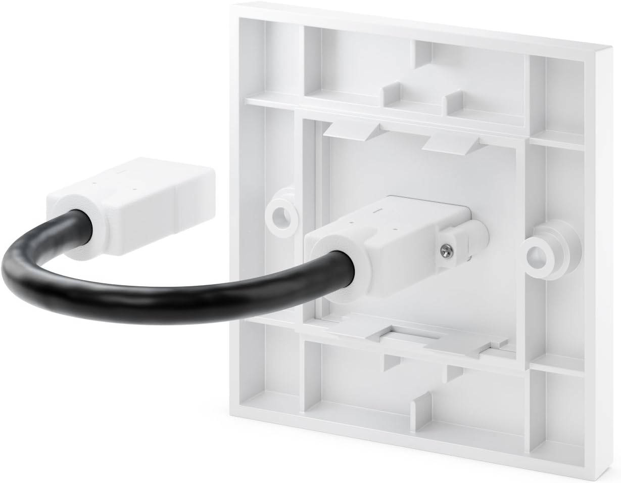deleyCON HDMI Wall Box 1x HDMI Port Flush-Mounted Installation 3D FULL ...