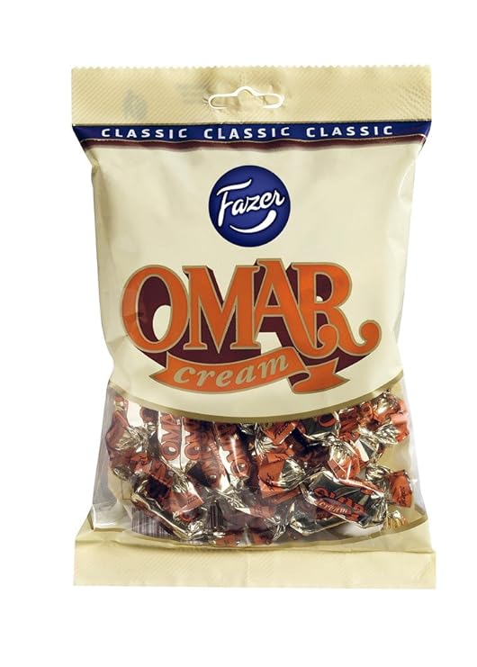 Fazer Omar Cream - Classic - Creamy - Toffee - Candy - Sweets - Bag ...