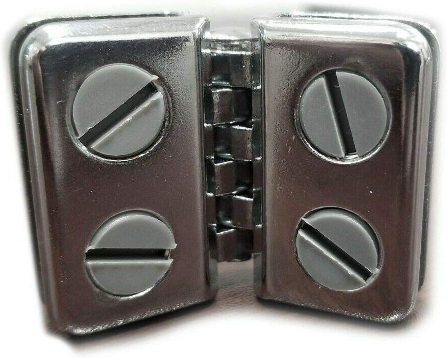 Sneeze Guards up to 3/16 Thick Glass Hinged Plexiglass Connectors for ...