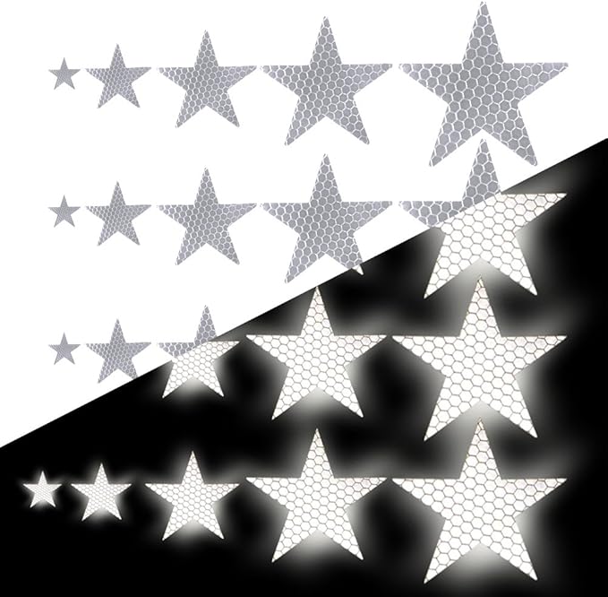 Tuqiang Star Shape Reflective Tape Waterproof Self-Adhesive For Buggy ...