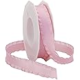 Amazon.com: Morex Ribbon Double Ruffle Ribbon, 7/8-Inch by 16.5-Yard ...