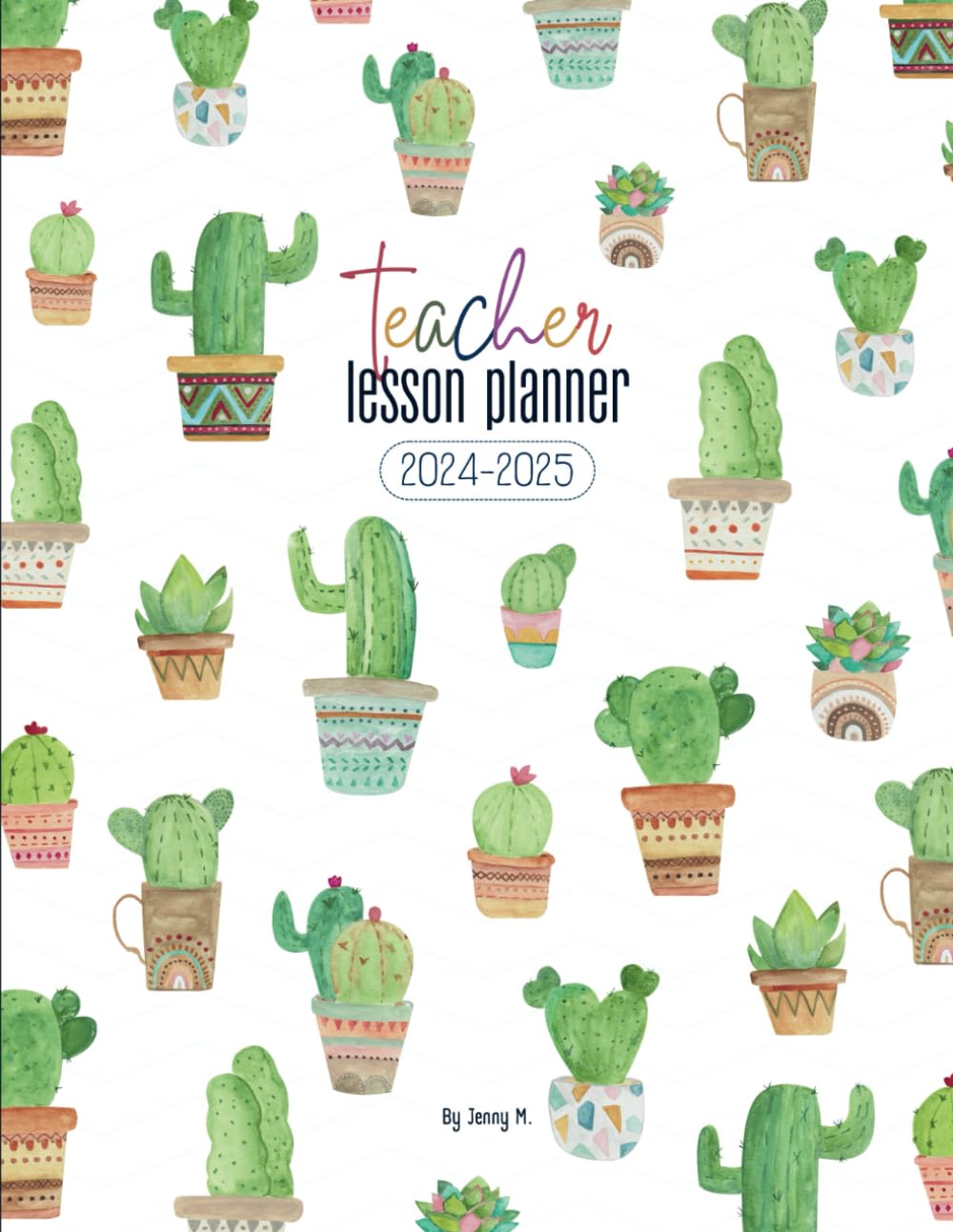 Mua 2024-2025 Lesson Planner Book for Teachers: Academic Year Lesson ...