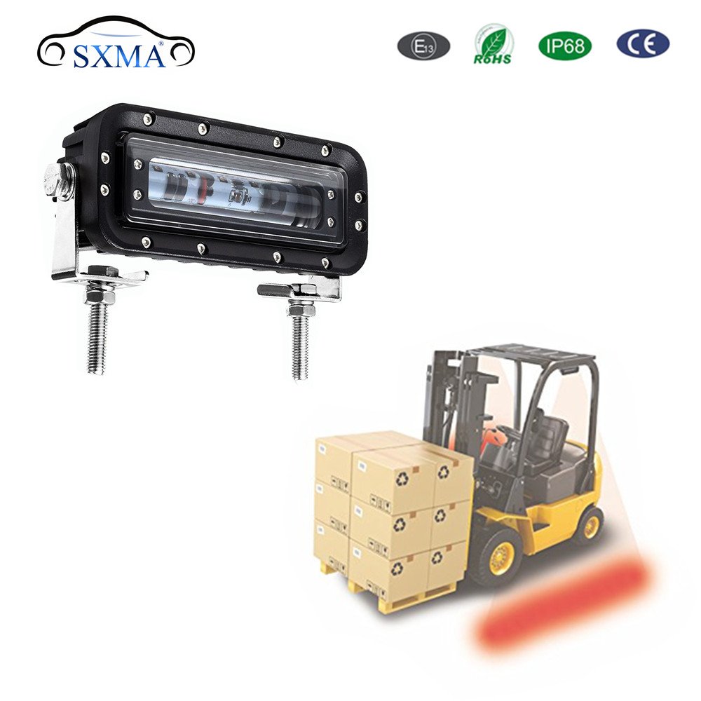 Buy LED Forklift Safety Light SXMA 6 inch 12W Blue LED Work Light Blue ...