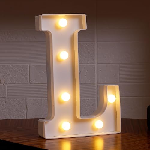 DyingSwan Led Marquee Letters, 26 Alphabet Light Up Letters, Small Led ...