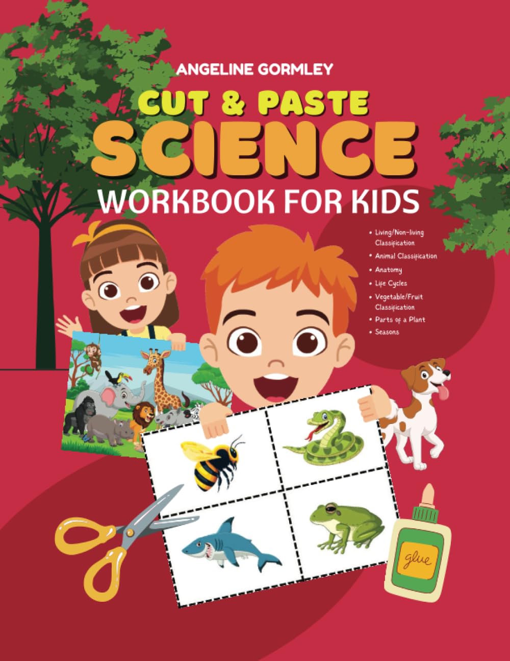 Mua Cut and Paste Science Workbook for Kids: Learn Animal ...