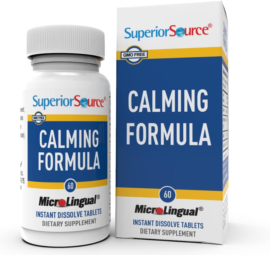Mua Superior Source Calming Formula, L-Theanine, Melatonin, Under The ...