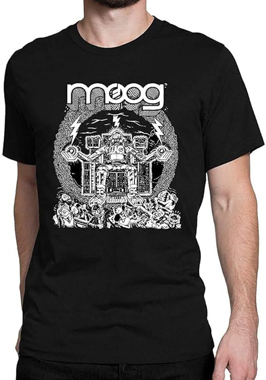 PEIJUNLAI Men's Moog Cotton T-Shirt,Moog Art,X-Large: Amazon.de: Bekleidung