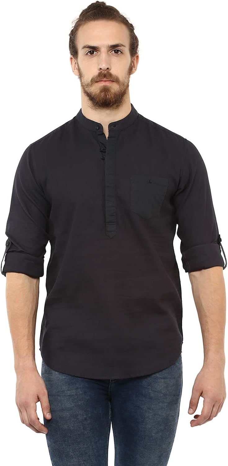 Buy Mufti Men's Casual Shirt at Amazon.in