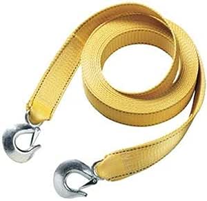 Amazon.com: Master Lock 3174AT 15' X 2" Tow Strap with Forged Hooks and ...