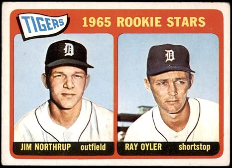 Amazon.com: 1965 Topps # 259 Tigers Rookies Jim Northrup/Ray Oyler ...