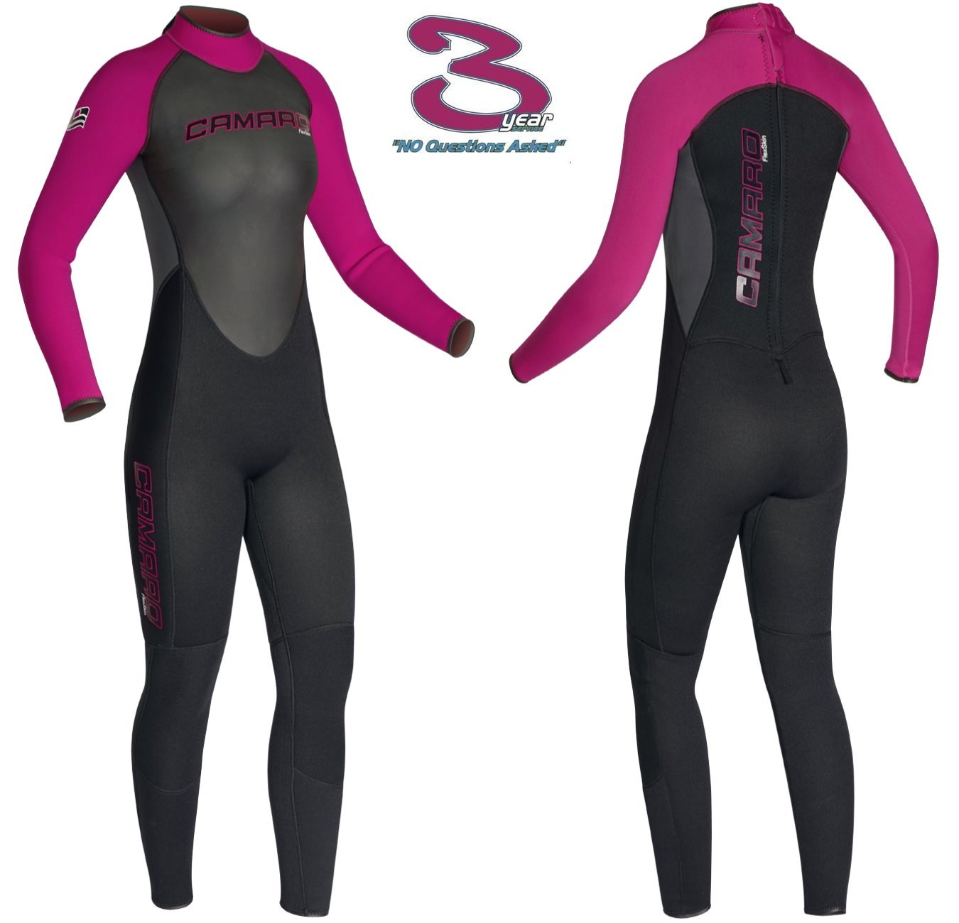 Camaro Flex Skin Damen Fullsuit Ultraflex Neoprene Super Stretch ...