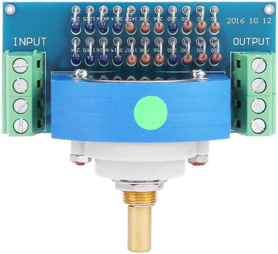 Stronerliou 12 Step Stepping Stereo Volume Potentiometer Dual 50K ...