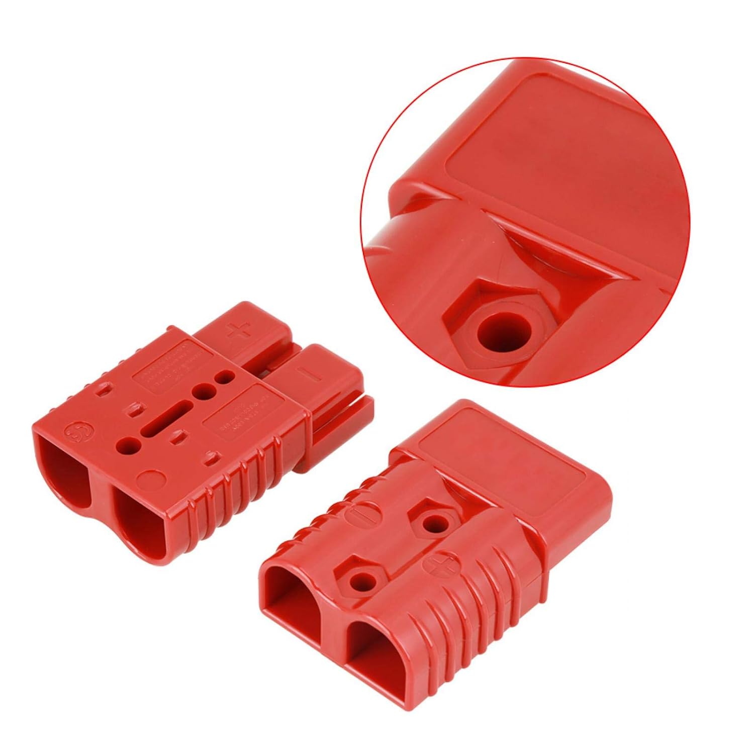 2Pcs Quick Connect Plug 4 Terminals Pins Single-Piece 175A Electrical ...