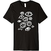 Amazon.com: Distressed Eyeball Grunge Eyes Goth Strange Unique Harajuku ...
