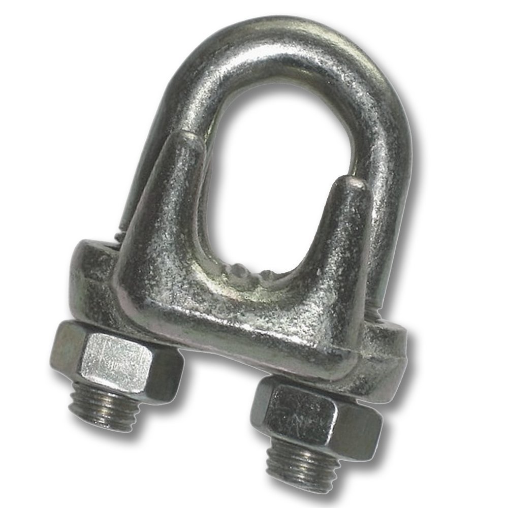 Wire Rope Clamp - M5 (Pack of 2): Amazon.co.uk: DIY & Tools