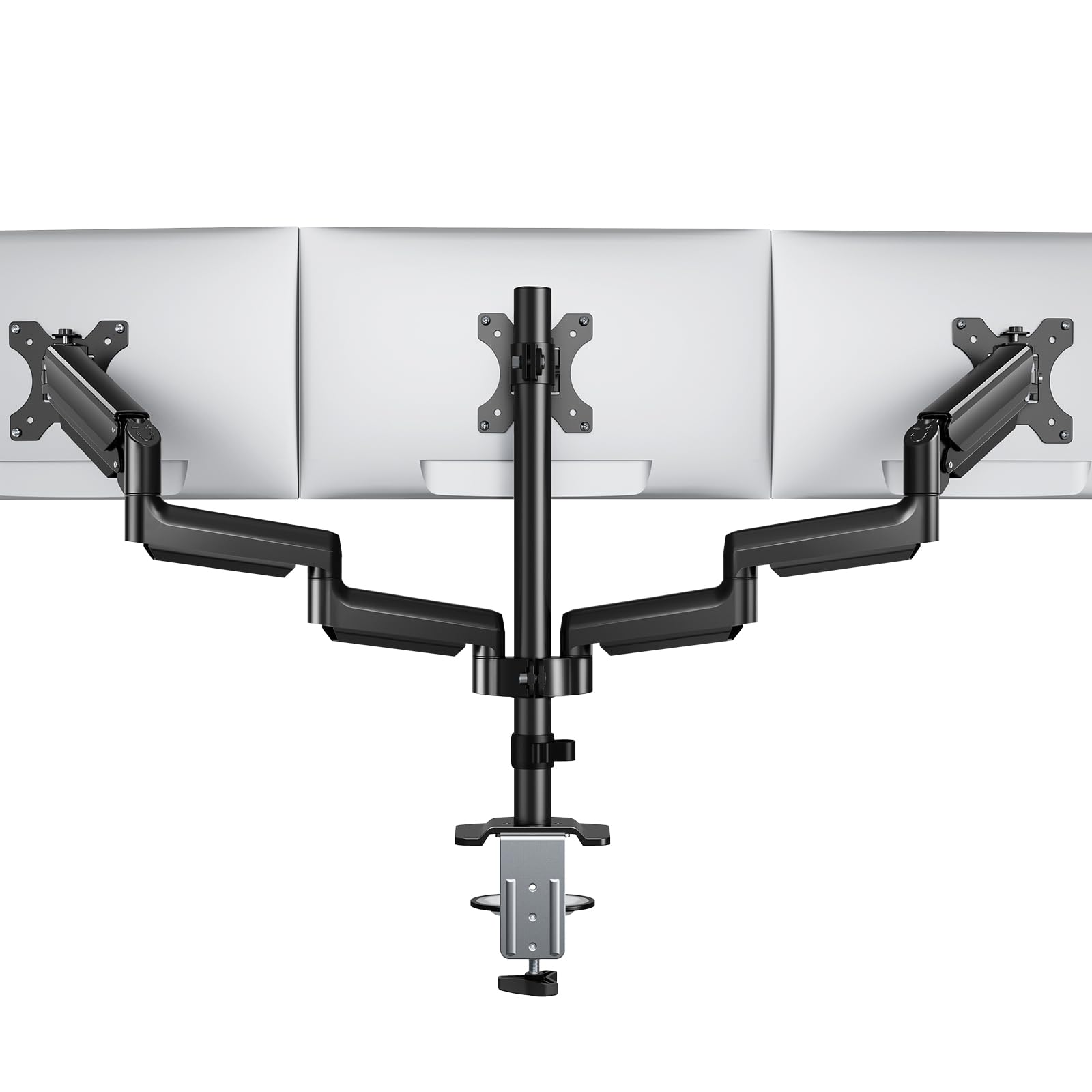 Mua HUANUO Triple Monitor Mount for 13-27 inch Computer Screens, Triple ...