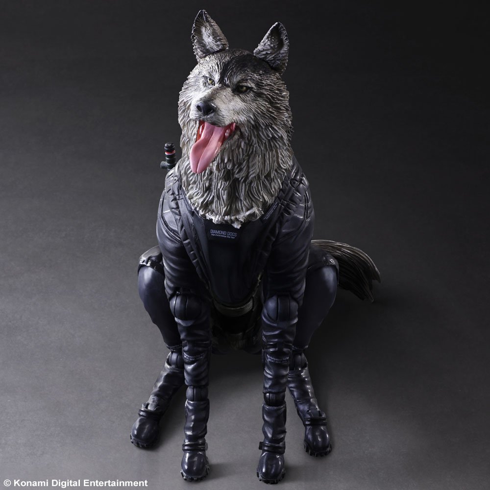 FIGURA D-DOG METAL GEAR SOLID V (MGS V) PLAY ARTS KAI
