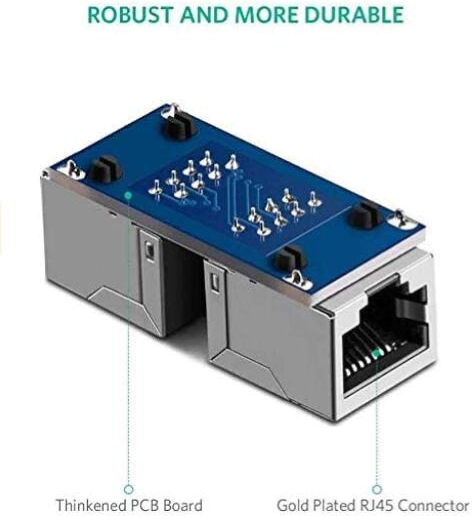 RJ45 Coupler Ethernet Connectors Interface, Ethernet Extension Cable ...