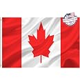 Amazon.com : Mosprovie Canada Canadian Flag 3x5 Outdoor Double Sided ...