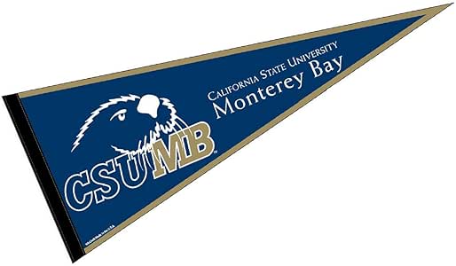 Amazon.com : CSUMB Otters Felt College Pennant : Sports & Outdoors