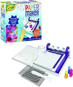 Amazon.com: Crayola Paper Maker, Paper Making DIY Craft Kit, Gift for ...