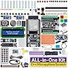 SunFounder ESP32 Ultimate Starter Kit (Compatiple with Arduino) Pinout Board with ESP32CAM, WiFi ...