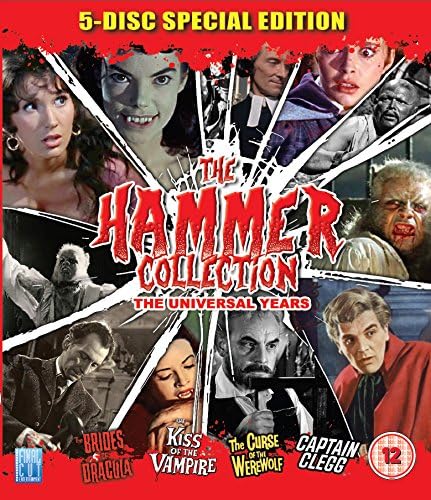 The Hammer Blu Ray Collection --5 Disc Set --Blu Ray Blu-ray: Amazon.co ...