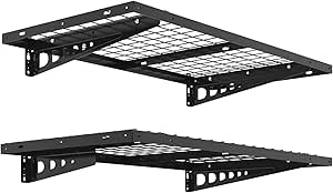 Amazon.com: FLEXIMOUNTS 2-Pack 2x4ft Bike Storage Rack Garage Wall ...