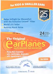 Amazon.com: EarPlanes (Childrens/Adult Small- 1 pair/package): Health ...