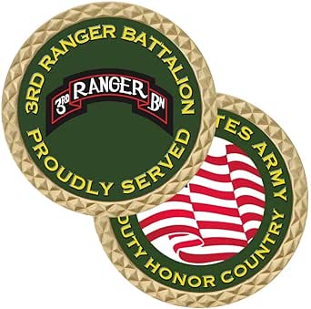 Amazon.com: 3rd Ranger Battalion Scroll 75th Ranger Regiment Challenge ...