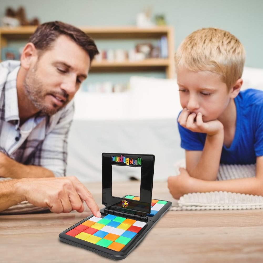 Zerodis Sliding Block Puzzle Game,Magic Cube Parent-Child Interactive ...