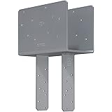 Simpson Strong Tie CCQ66SDS2.5 1 1 1 6-Inch by 6-Inch Column Cap with ...