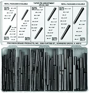 Amazon.com: Taper Pin Assortments - taper pin 100/kit: Home Improvement