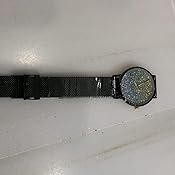 Reloj de Oro Rosa para Mujer Reloj de Cuarzo analógico de Malla de ...