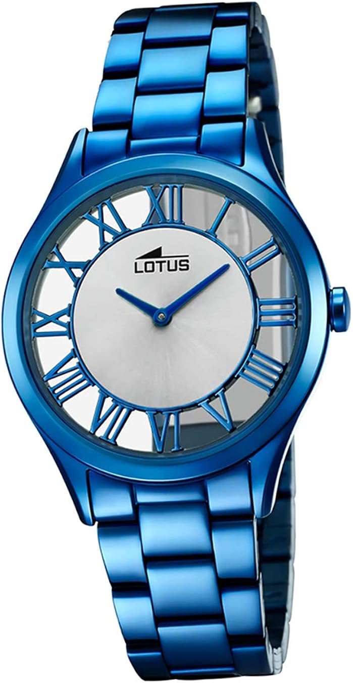 Lotus Analog Quartz Watch with Stainless Steel Strap 18397/1: Amazon.co ...