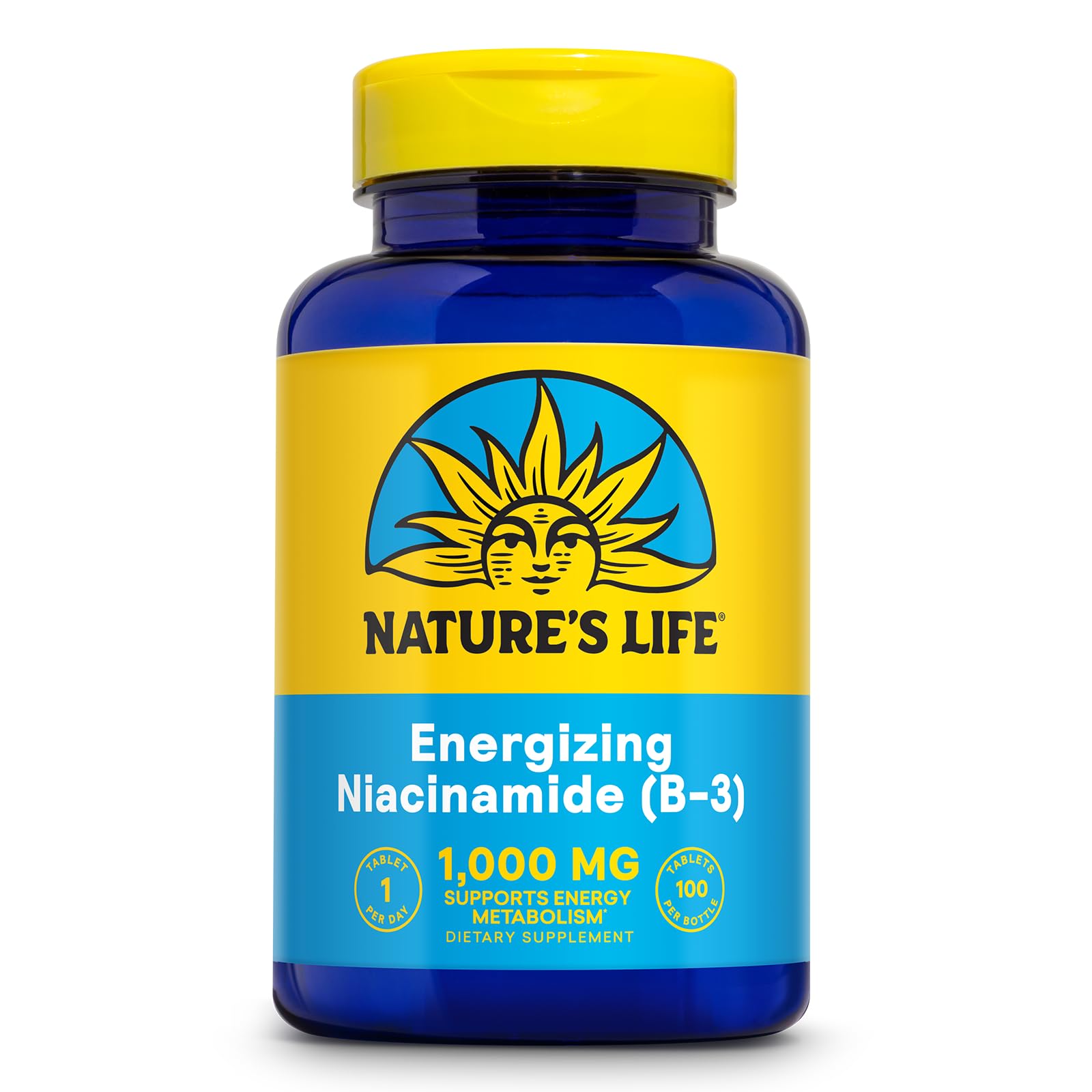 Mua Nature's Life Energizing Niacinamide, Vitamin B3 1000mg - High ...