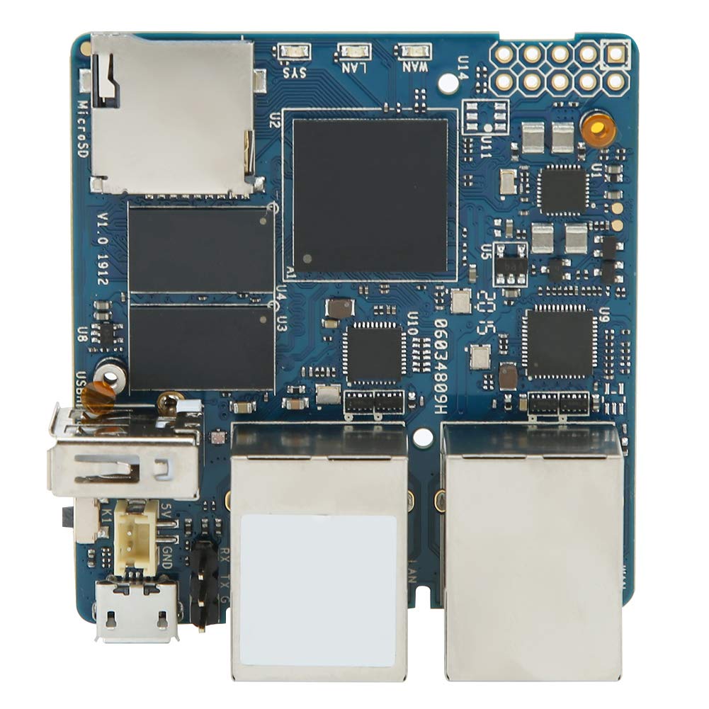 Development Board, Power Module LEDE Dual Gigabit Network Port RK3328 ...